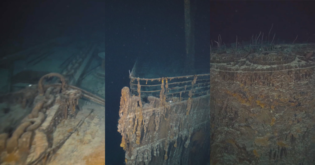 WATCH: First 8K footage of Titanic wreck shows incredible details of decaying ship • PhilSTAR Life